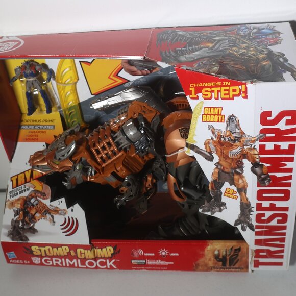 Hasbro | Toys | Hasbro Transformers Giant Stomp Chomp Grimlock Robot ...